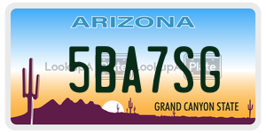 5BA7SG (AZ) License Plate: User Reports & Vehicle Information!
