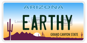 EARTHY (AZ) License Plate: User Reports & Vehicle Information!