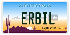 ERBIL (AZ) License Plate: User Reports & Vehicle Information!