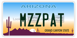 MZZPAT (AZ) License Plate: User Reports & Vehicle Information!