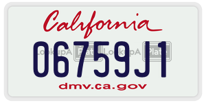06759J1 (CA) License Plate: User Reports & Vehicle Information!
