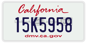 15K5958 (CA) License Plate: User Reports & Vehicle Information!