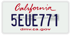 5EUE771 (CA) License Plate: User Reports & Vehicle Information!