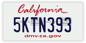 5KTN393 (CA) License Plate: User Reports & Vehicle Information!