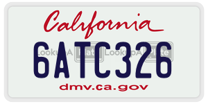 6ATC326 (CA) License Plate: User Reports & Vehicle Information!