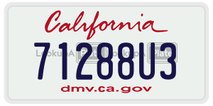 71288U3 (CA) License Plate: User Reports & Vehicle Information!
