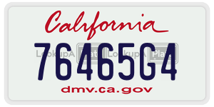 76465G4 (CA) License Plate: User Reports & Vehicle Information!