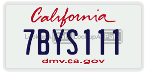 7BYS111 (CA) License Plate: User Reports & Vehicle Information!