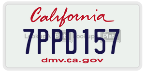 7PPD157 (CA) License Plate: User Reports & Vehicle Information!