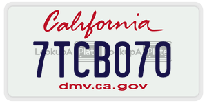 7TCB070 (CA) License Plate: User Reports & Vehicle Information!
