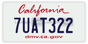 7UAT322 (CA) License Plate: User Reports & Vehicle Information!