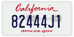 82444J1 (CA) License Plate: User Reports & Vehicle Information!