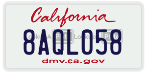 8AQL058 (CA) License Plate: User Reports & Vehicle Information!