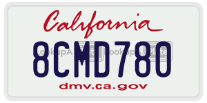 8CMD780 (CA) License Plate: User Reports & Vehicle Information!