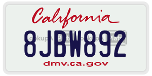 8JBW892 (CA) License Plate: User Reports & Vehicle Information!