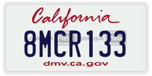 8MCR133 (CA) License Plate: User Reports & Vehicle Information!