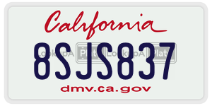 8SJS837 (CA) License Plate: User Reports & Vehicle Information!