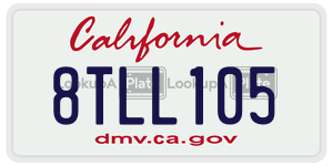 8TLL105 (CA) License Plate: User Reports & Vehicle Information!