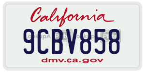 9CBV858 (CA) License Plate: User Reports & Vehicle Information!
