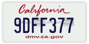 9DFF377 (CA) License Plate: User Reports & Vehicle Information!