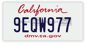 9EQW977 (CA) License Plate: User Reports & Vehicle Information!