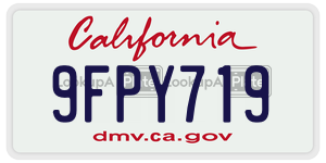 9FPY719 (CA) License Plate: User Reports & Vehicle Information!