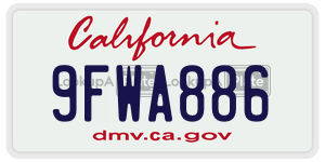 9FWA886 (CA) License Plate: User Reports & Vehicle Information!