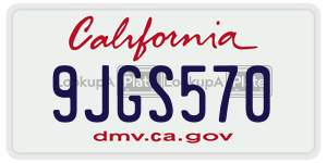 9JGS570 (CA) License Plate: User Reports & Vehicle Information!