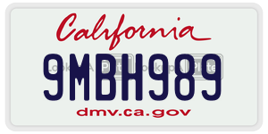 9MBH989 (CA) License Plate: User Reports & Vehicle Information!
