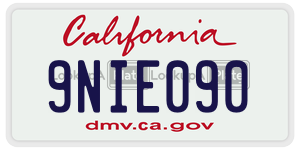 9NIE090 (CA) License Plate: User Reports & Vehicle Information!