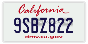 9SBZ822 (CA) License Plate: User Reports & Vehicle Information!