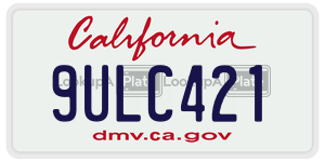 9ULC421 (CA) License Plate: User Reports & Vehicle Information!