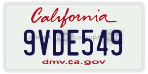 9VDE549 (CA) License Plate: User Reports & Vehicle Information!