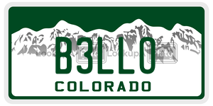 B3LLO (CO) License Plate: User Reports & Vehicle Information!