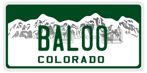 BALOO (CO) License Plate: User Reports & Vehicle Information!