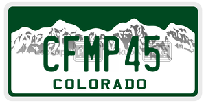 CFMP45 (CO) License Plate: User Reports & Vehicle Information!