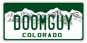 DOOMGUY (CO) License Plate: User Reports & Vehicle Information!