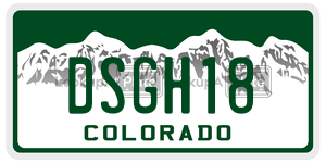 DSGH18 (CO) License Plate: User Reports & Vehicle Information!