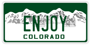 ENJOY (CO) License Plate: User Reports & Vehicle Information!