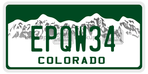 EPQW34 (CO) License Plate: User Reports & Vehicle Information!