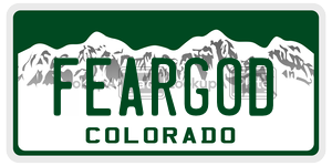 FEARGOD (CO) License Plate: User Reports & Vehicle Information!