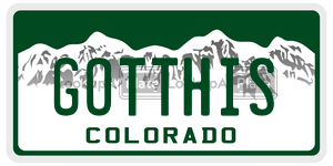 GOTTHIS (CO) License Plate: User Reports & Vehicle Information!