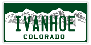 IVANHOE (CO) License Plate: User Reports & Vehicle Information!