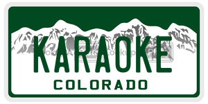 KARAOKE (CO) License Plate: User Reports & Vehicle Information!