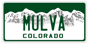 MULVA (CO) License Plate: User Reports & Vehicle Information!