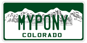 MYPONY (CO) License Plate: User Reports & Vehicle Information!