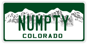 NUMPTY (CO) License Plate: User Reports & Vehicle Information!