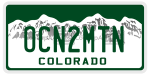 OCN2MTN (CO) License Plate: User Reports & Vehicle Information!
