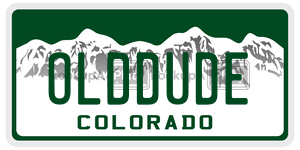 OLDDUDE (CO) License Plate: User Reports & Vehicle Information!