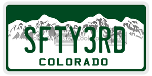 SFTY3RD (CO) License Plate: User Reports & Vehicle Information!